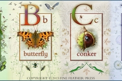 ABC Wall Frieze - Fine Feather Press