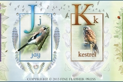 ABC Wall Frieze - Fine Feather Press